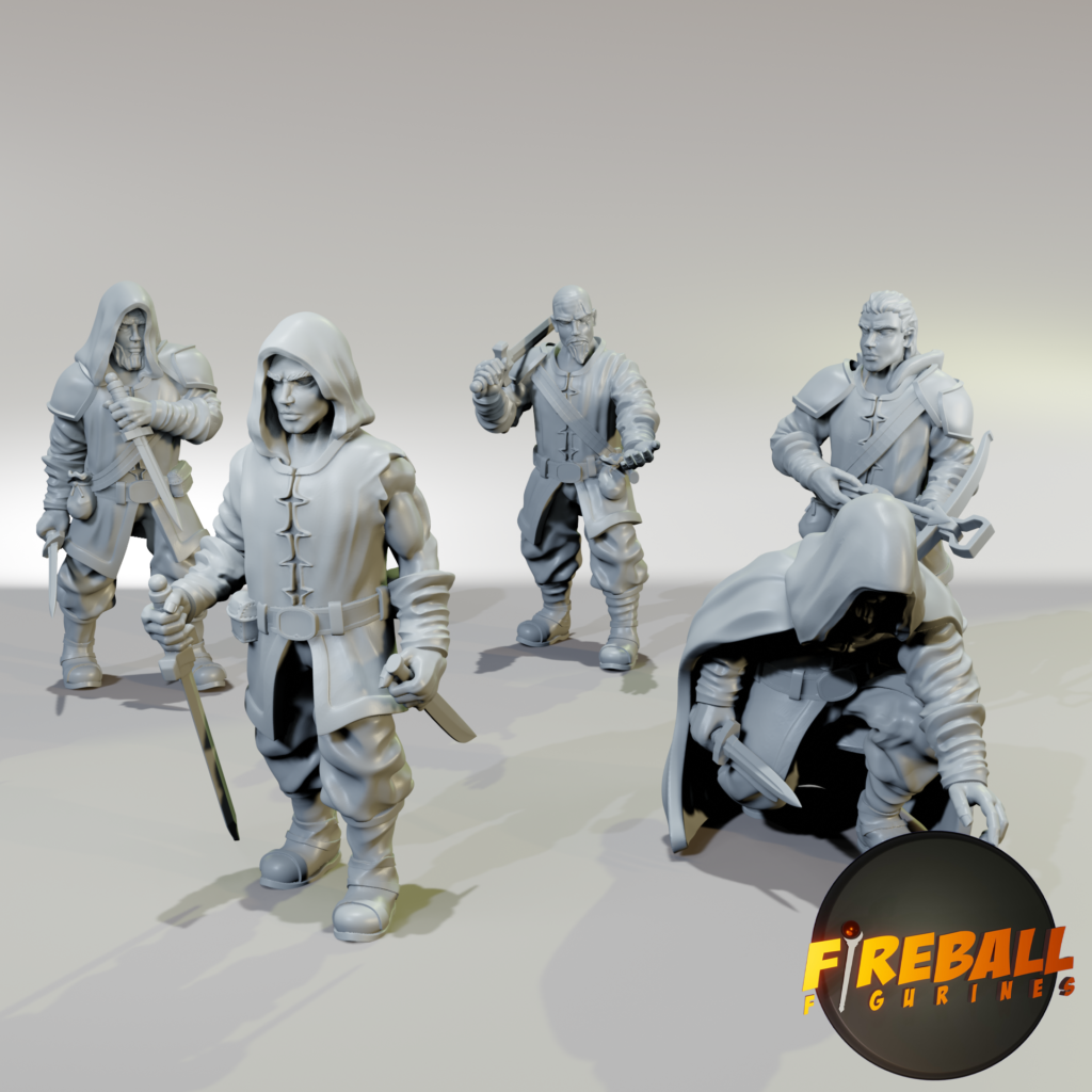 FIREBALL NPC - PACK BANDITS - Carta Magica