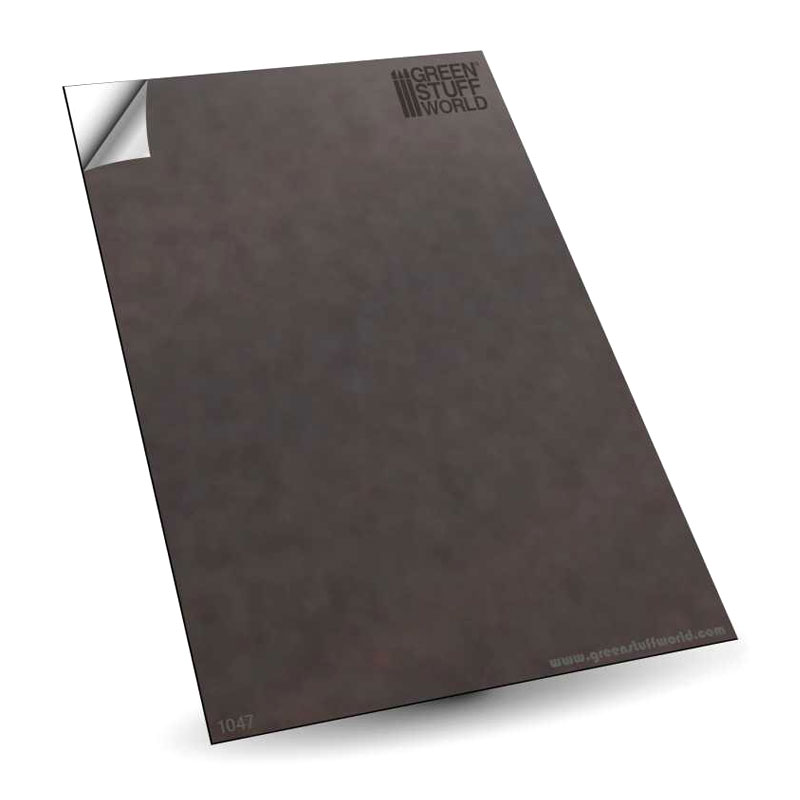 MODELLING - STEEL RUBBER SHEETS 0,9 SELF ADHESIVE - Carta Magica