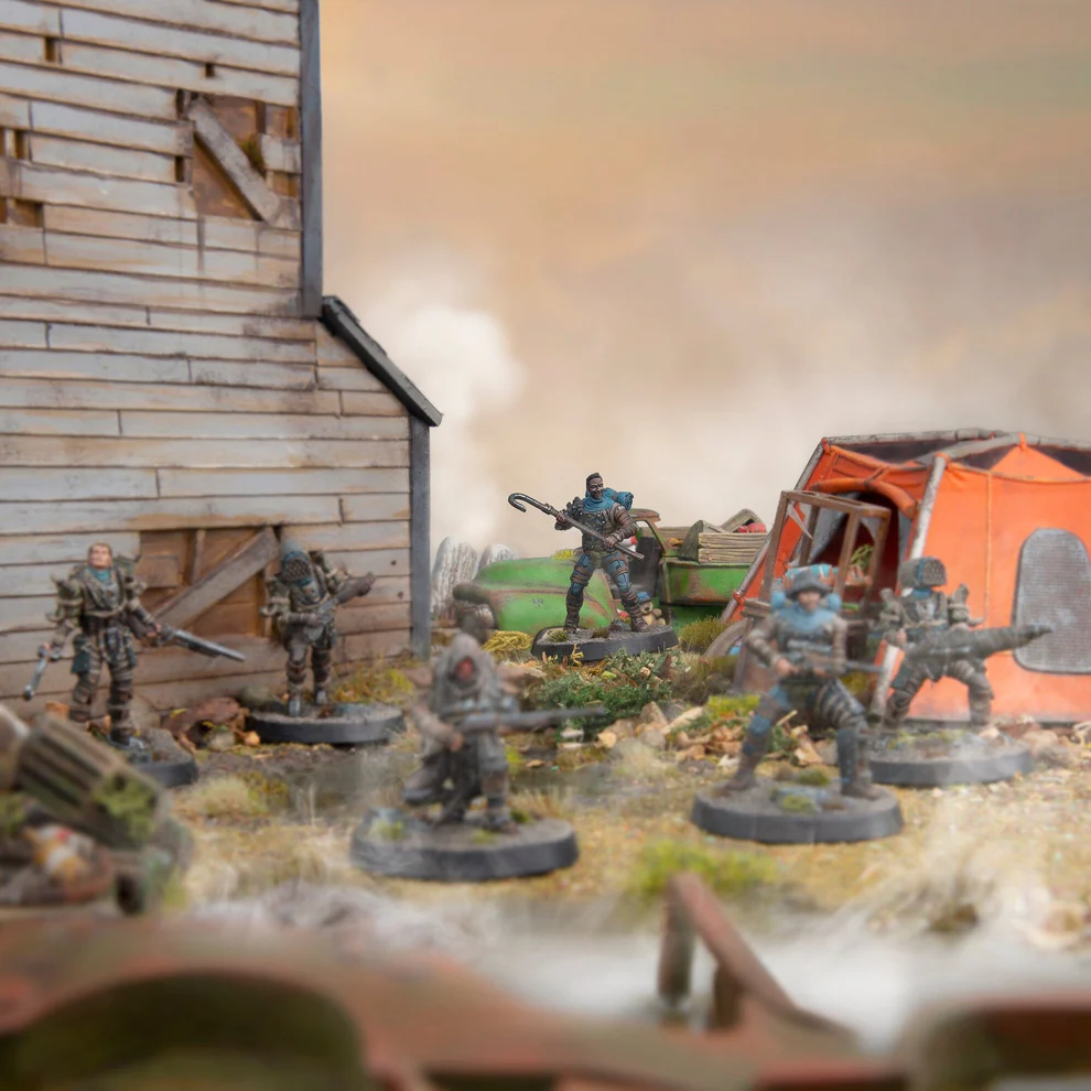 FALLOUT: MINIATURES - RAIDERS - TRAPPERS - Carta Magica